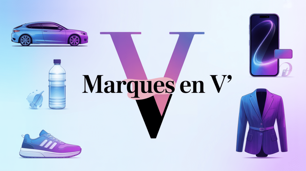 Marques en V : Top 50 Marques Célèbres